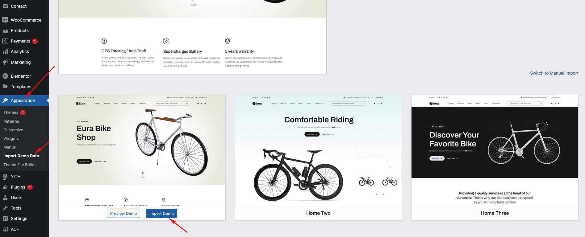 Demo Installation – HiBootstrap